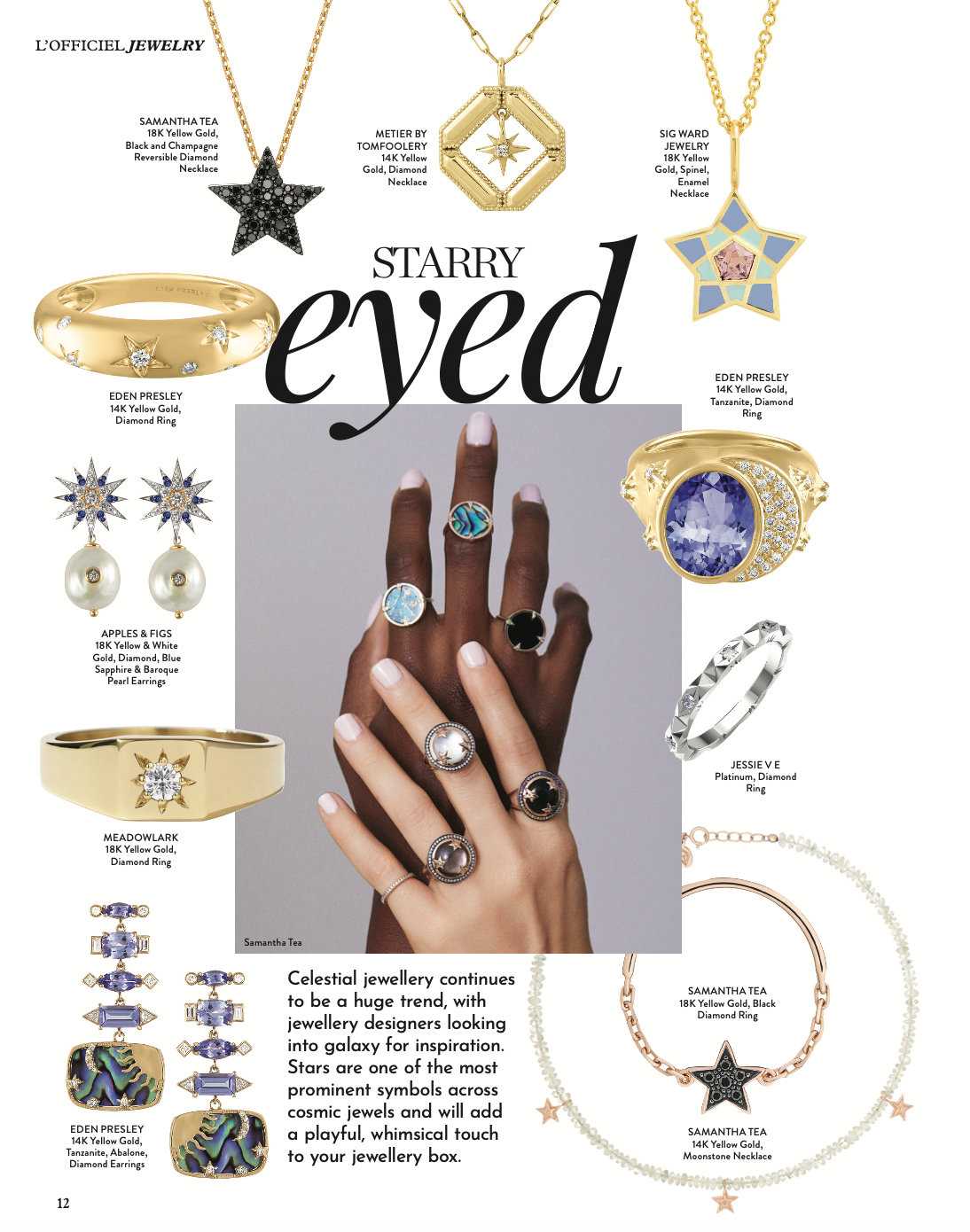 TRIPLE FEATURE IN L'OFFICIEL ARABIA – SAMANTHA TEA